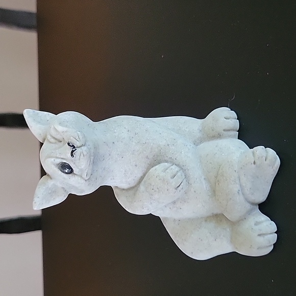 Quarry Critters | Other | Vintage Quarry Critters Cat Stone Sculpture ...